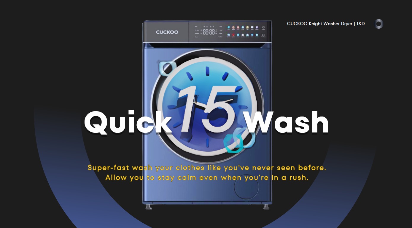 KELEBIHAN CUCKOO KNIGHT WASHER DRYER | BOOK SINI